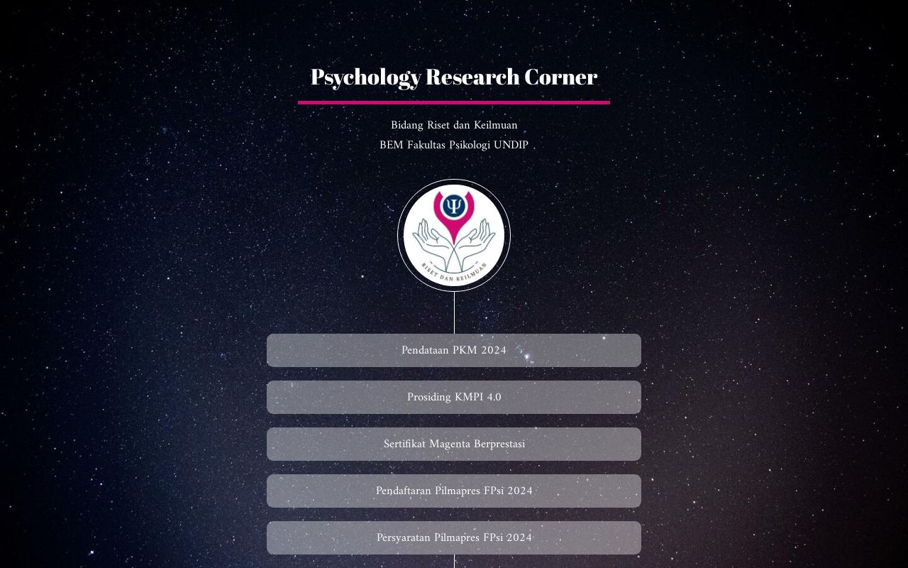 Psychology Research Corner